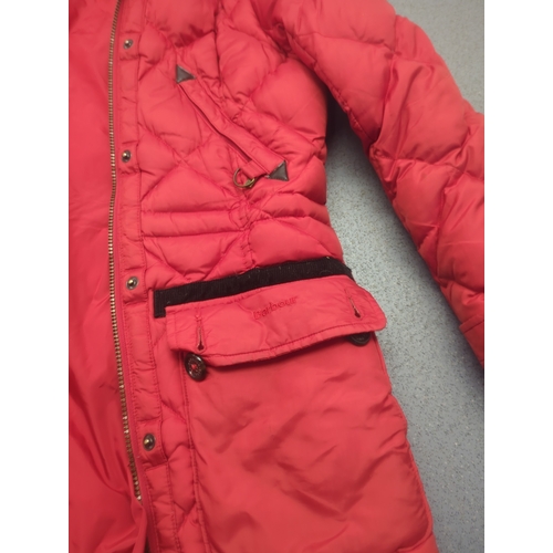 Barbour Red Quilted Jacket