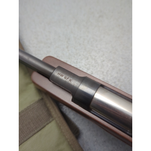 Weihrauch HW97K Air Rifle with Hawke Scope