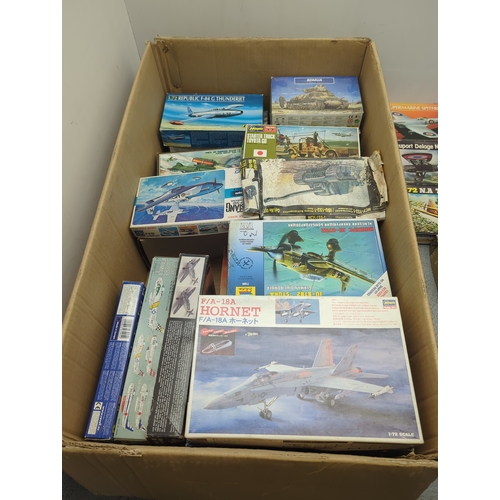 Lot of 14 Model Kits Including Revell Alpha Jet E