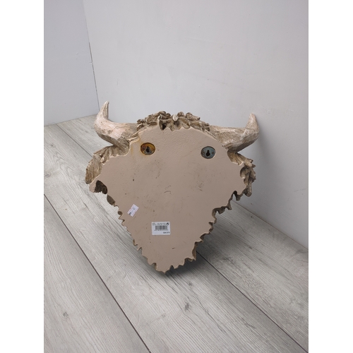 Bull Head Wall Sculpture
