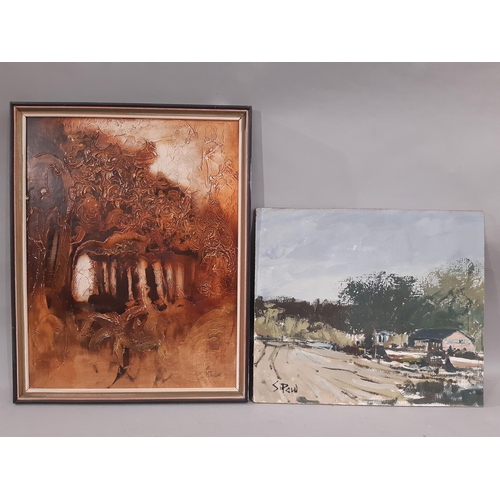 Six paintings to include: Warwick William Lendon (1883-1971) - 'The Cat ...