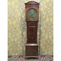 A Georgian mahogany longcase clock by George Claridge of Chepstow ...
