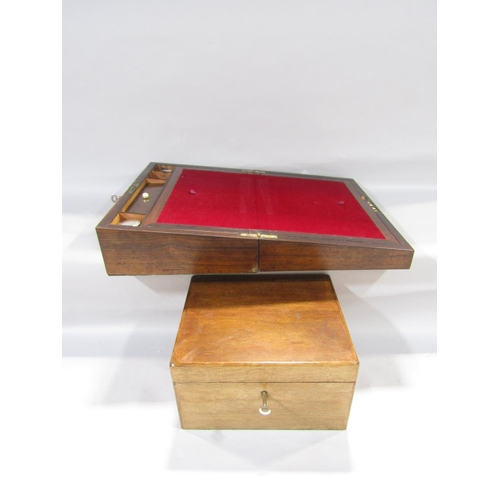 A mahogany humidor enclosing a number of cigars together with a further ...