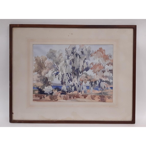 A collection of nine 19th-20th century paintings to include: three ...