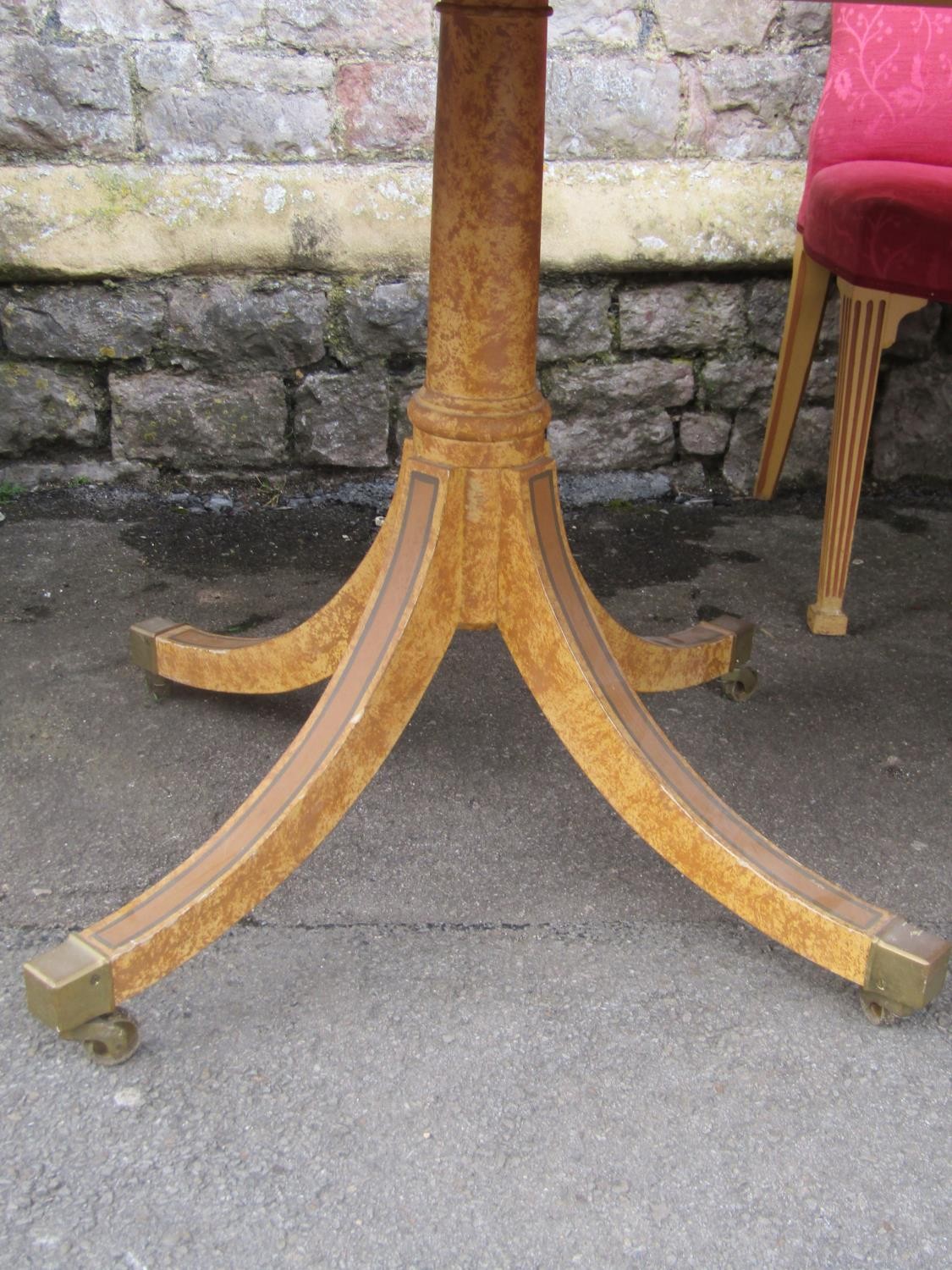 In the style of David Linley, an impressive twin-pillar extending ...