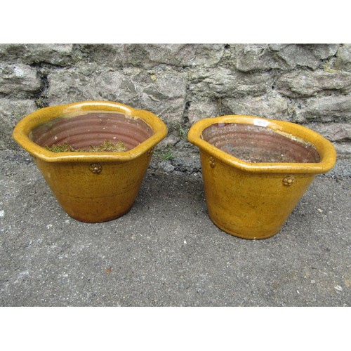 A collection of salt glazed flagons, jars and pots to include a large ...