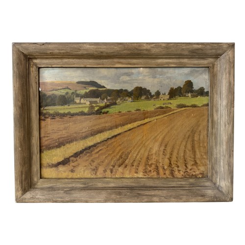 Arthur Bell (1897-1995) - 'Brockhampton' (1948), oil on board, signed ...