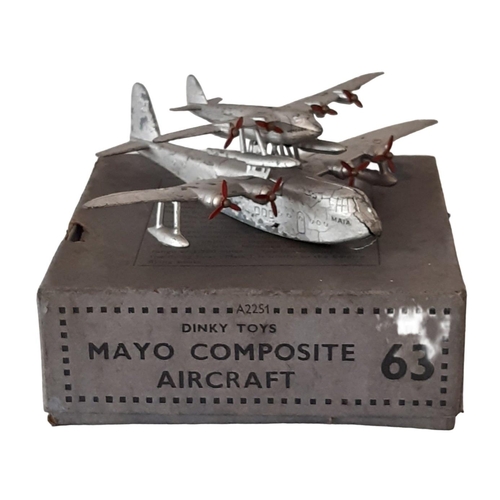 Dinky Toys Mayo Composite Aircraft no 63 in original box (1939-41 ...