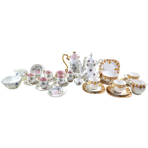 A collection of Royal Albert tea wares to include Braemar pattern ...