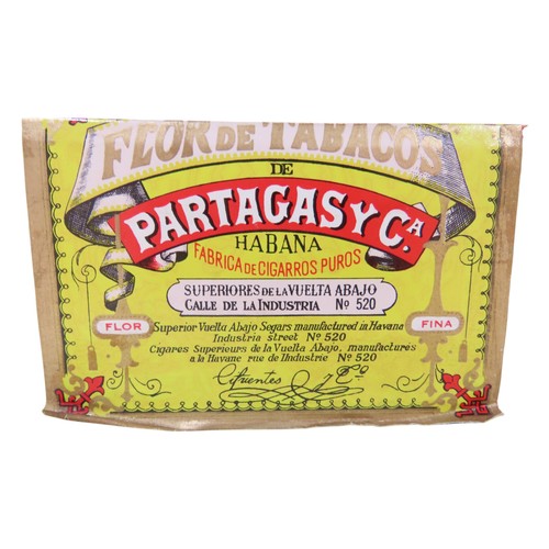 A sealed box of Cuban Partagas Cigars made in Habana, 25 cigars ...