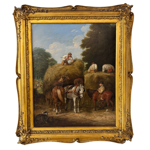 Aster Richard Chilken Corbould (1812-1882) - Building a haystack (1835 ...