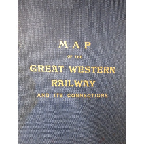 Five maps of the Great Western Railway - Map of the GWR Drawn and ...