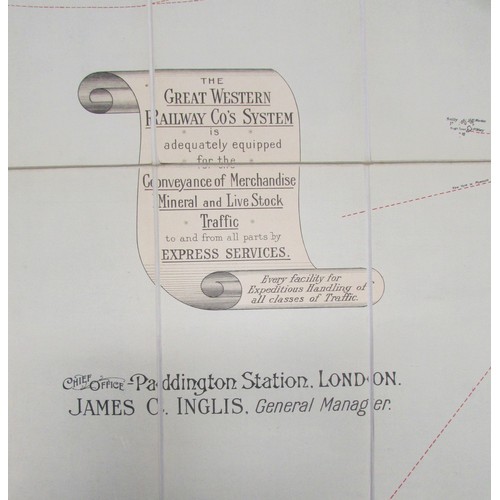 Five maps of the Great Western Railway - Map of the GWR Drawn and ...