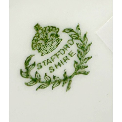 A collection of Staffordshire tableware comprising shapes dishes and ...