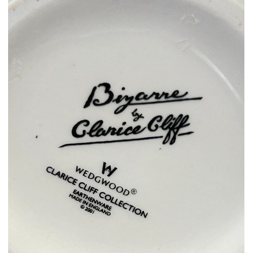After Clarice Cliff by Wedgwood 'Applique Lugano' - sugar bowl and ...