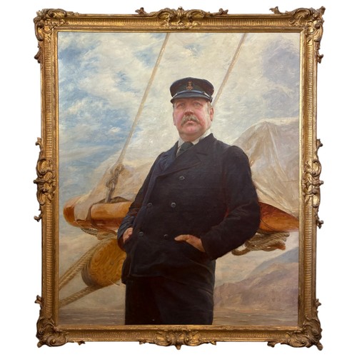 Edward John Gregory (British, 1850-1909) - Portrait of Samuel Radcliffe ...