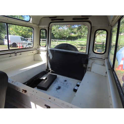 A Landrover 90 Defender turbo, left hand drive model with diesel 2.5l ...