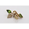 Boodles. A pair of 18ct yellow gold, diamond and peridot ‘ ‘Castaway ...