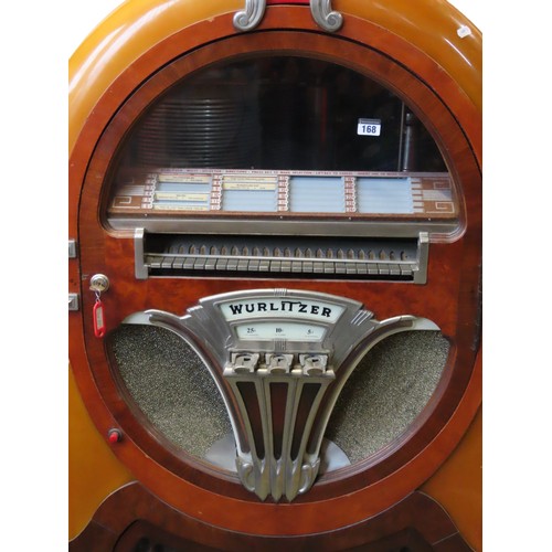 An impressive original Wurlitzer 750 Dukebox 1941. Multi selector ...