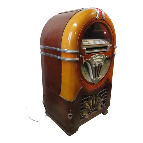 An impressive original Wurlitzer 750 Dukebox 1941. Multi selector ...