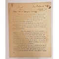 Letter to Colonel O'Callaghan Westropp from the Earl of Middleton ...