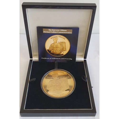 Michael Collins Commemorative, The First ever 100mm Super Crown Sized ...