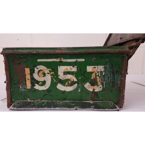 Railway Ticket Machine in Metal Box