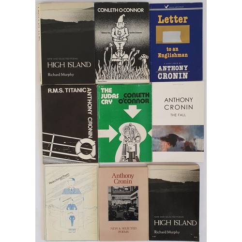 Irish Poetry: The Judas Cry by Conleth O'Connor SIGNED; High Island by ...