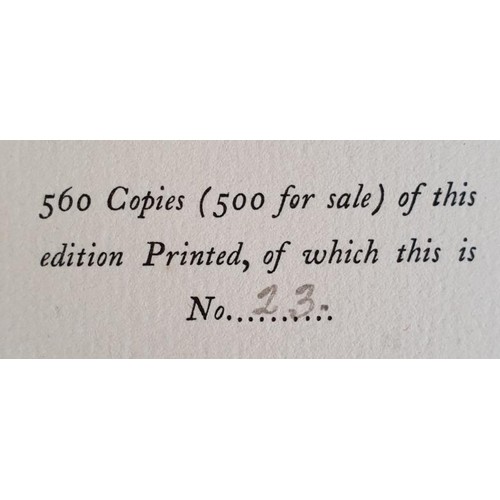 Thomas Bodkin. May It Please Your Lordship. Dublin. 1917. Limited ...