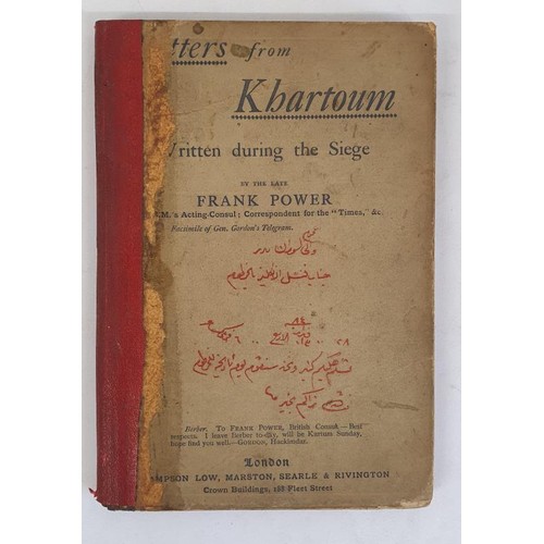 Letters from Khartoum: Written during the Siege by Frank Power offers a ...