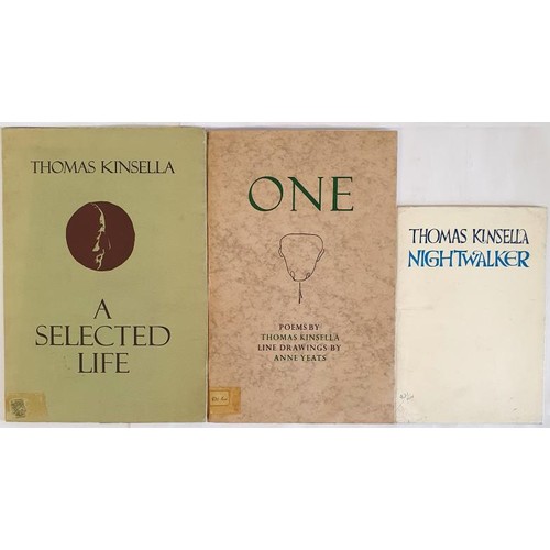 Kinsella, Thomas. One. With line drawings by Anne Yeats. Dublin ...