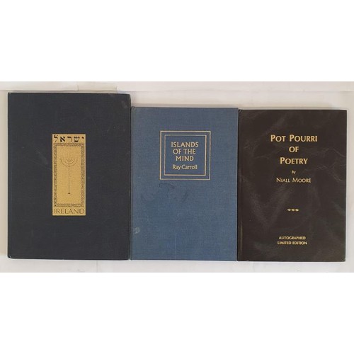 Poetry: Pot Pourri of Poetry by Niall Moore SIGNED 123/500; Islands of ...