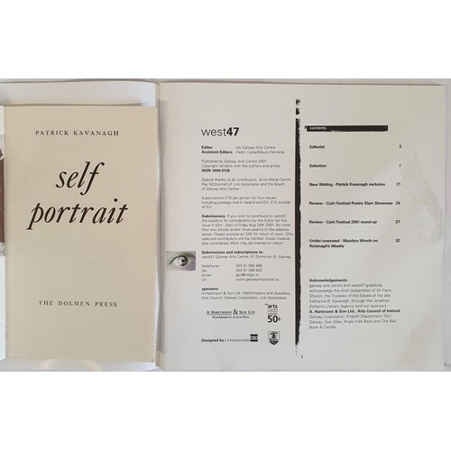 Patrick Kavanagh. Self Portrait. Dolmen Press. 1964. 1st. Illustrated ...