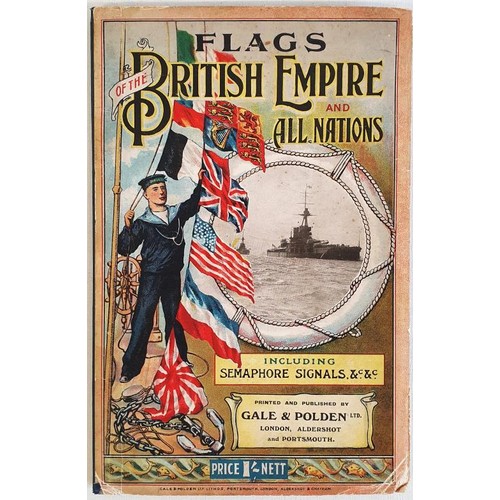 Flags of the British Empire. Gale and Polden Flag Chart of the British ...