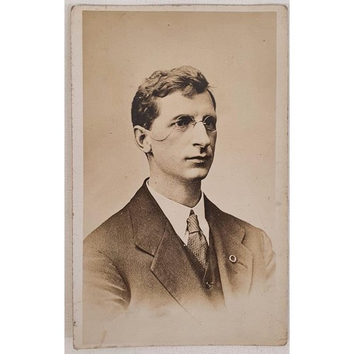 Eamon de Valera: A Head and Shoulder photograph of de Valera c 1920 as ...