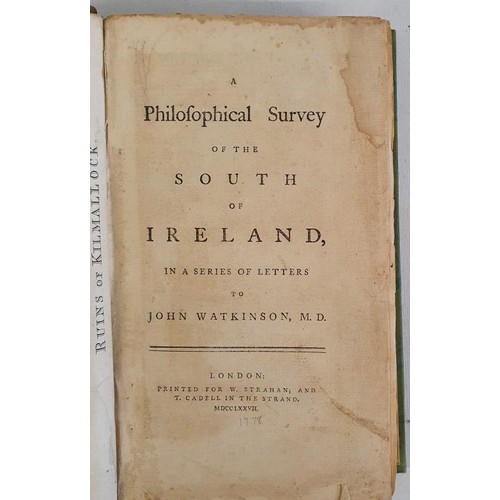 A Philosophical Survey of the South of Ireland, in a Series of Letters ...