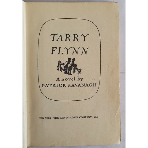 Patrick Kavanagh-Tarry Flynn, Published by Devin Adair, New York, 1949 ...