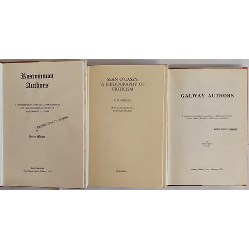 Helen Maher. Galway Authors. 176, Helen Maher. Roscommon Authors. 1976 ...