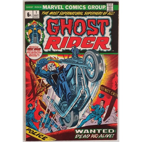 Ghost Rider #1. Featuring the 1st appearance of the Son of Satan in ...