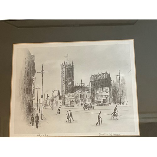 Two Limited edition signed prints by Northern Artist Arthur Delaney 71 ...