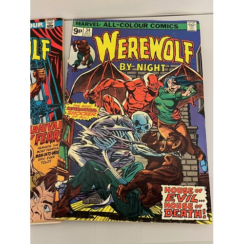 Marvel and DC superhero comics, part of a large collection, Werewolf ...
