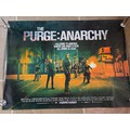 Film poster Purge the Anarchy This lot is available for in-house shipping