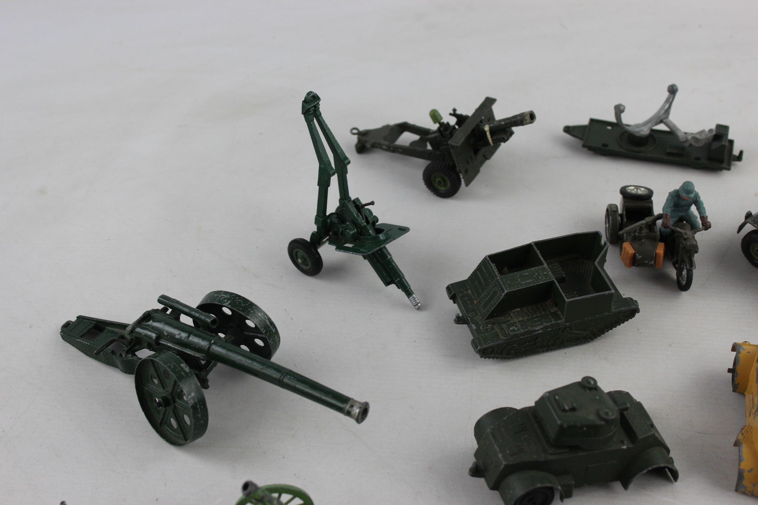 20 x Vintage BRITAINS / CRESCENT Etc Diecast Models Inc. Armoured Car ...