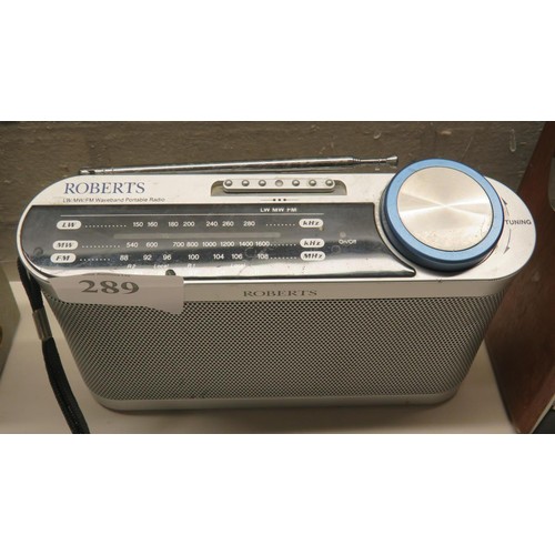 THREE RADIO'S - 2 ROBERTS R600 and MURPHY