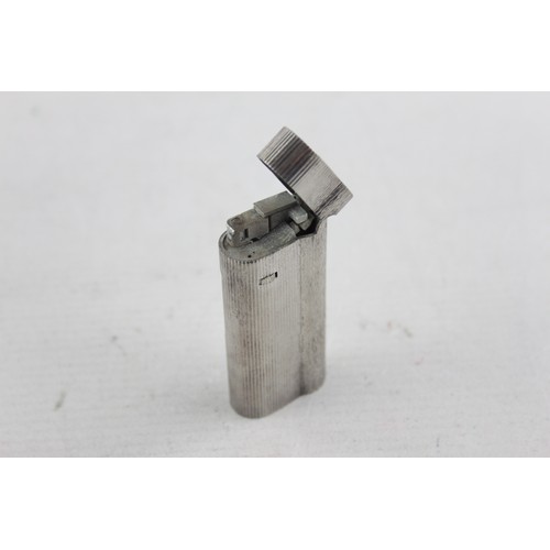 DUNHILL Silver Plated Cigarette LIGHTER - D3P387 Boxed (78g)