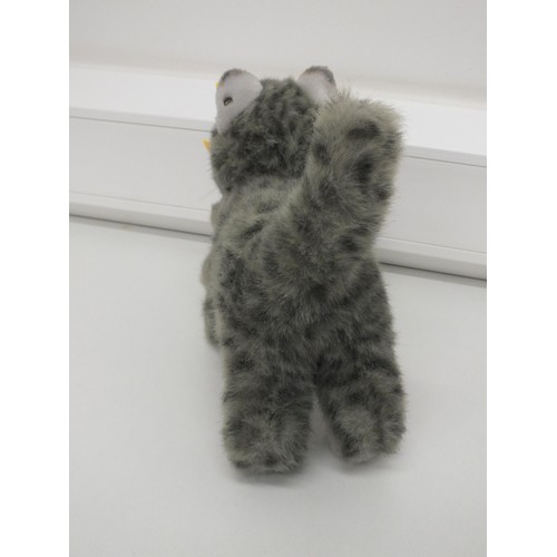 STEIFF MIZZY KATZ CAT AND KITTEN WITH ORIGINAL TAGS IN STEIFF BOX AND BAG