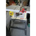 Axminster table saw on stand