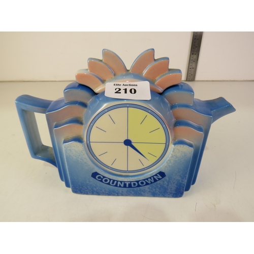 Countdown teapot