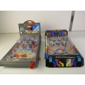 Two electronic arcade pinball machines- approximately 16" long- untested