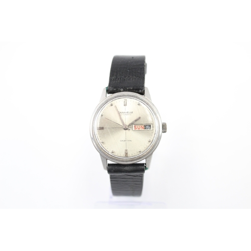 Vintage Caravelle Calendial Watch Automatic Working